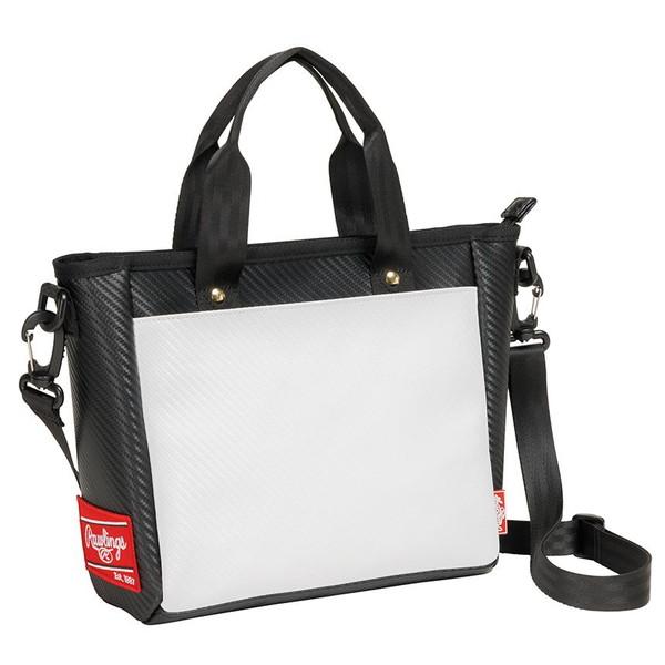 丈夫で使いやすいミニトートバッグ・メインルームファスナー・小物入れオーガナイザー・ペットボトルポケット・取り外し可能ショルダーベルト※商品の色は、現物と多少異なる場合がありますので、あらかじめご了承ください。カラー：ホワイト／ブラックサイズ...