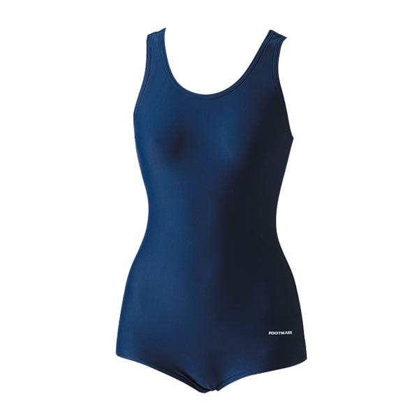 伸びの良いツーウェイ素材で着脱簡単。足つきで気になるところをカバーしたオールインワンタイプ素材：ナイロン80％、ポリウレタン20％※140cm以下にはパットは入っておりません。※漂白剤・洗濯機・脱水機・タンブラー乾燥機はお避けください。手洗...