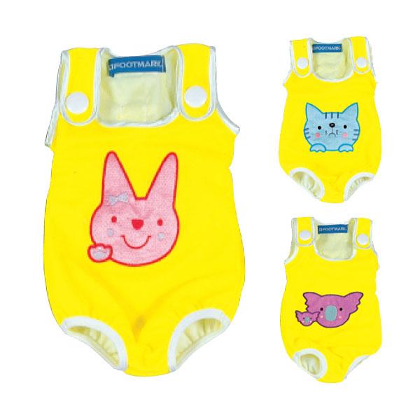 背中にケーブルがついたベビー用水着のびない生地を使用しています【品質】ポリエステル100％【サイズ】M（80〜90cm）L（90〜100cm）【カラー】ネコ・ウサギ・コアラ【生産国】日本【03006331900000000】【0291201...