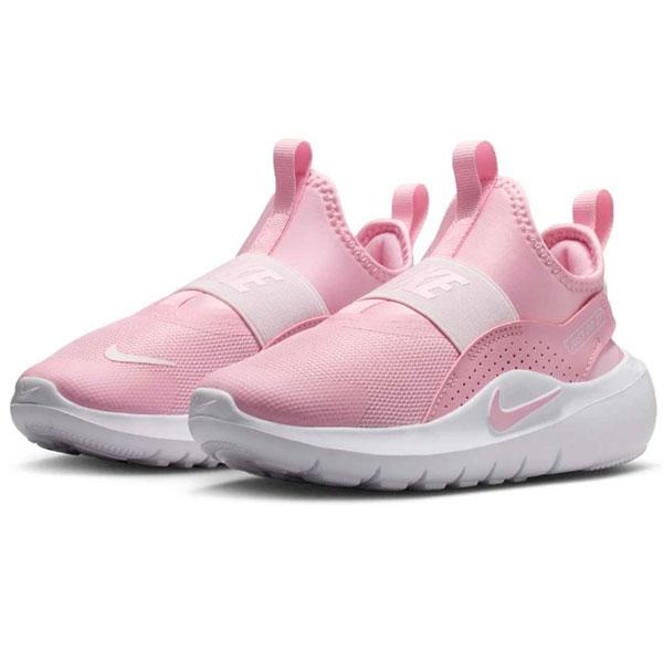 リトルキッズシューズ フレックス ランナー?4なら、キッズが簡単に履けて、駆け出して遊びに行けます。ブーティーのようなデザインは柔軟性があり、伸縮性のあるストラップでしっかりと足にフィット。アウトソールのフレックスグルーブ（ソールにある溝）...