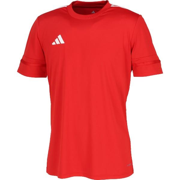 自分たちのサッカーチームの、アイデンティティを表現できるアイテムを見つけよう。カスタム スクアドラ 25シリーズの一つである、半袖アディダス ジャージー。チームバッジなどを入れられる、すっきりしたクリーンなデザイン。滑らかなインターロックフ...