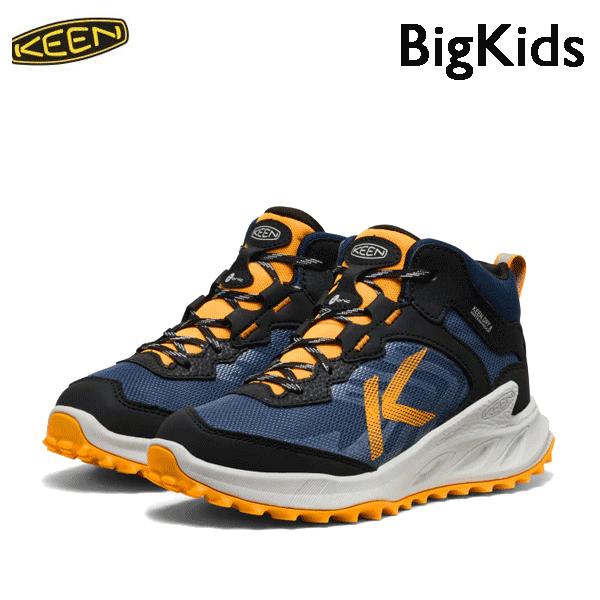 FAST &amp; LIGHTをコンセプトに開発された、トレッキングブーツZIONIC MIDのキッズバージョン。アクティブな子供達の足を支えるキッズライトトレイルシューズ。足当たりが優しいストレスフリーなアッパー素材に、機能性と耐久性に...