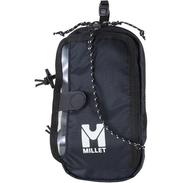 収納したままスマホ画面にアクセス可能な多機能外付けポーチ/リュックサックのショルダーハーネスやウェストハーネス等に取り付けて便利な収納を追加できる多機能ポーチ。裏側ビニール仕様のフロントポケットには大きめのモバイル端末が収納可能で、コードロ...