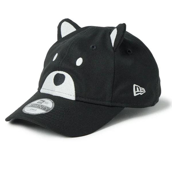 かぶるだけで豆柴に変身！思わず笑顔になるなりきりキャップ。クラウン部分に“耳”をあしらい、フロント刺繍と組み合わせて帽子全体で豆柴を表現しました。「Child 9TWENTY?」をベースに、キッズの頭にやさしくフィットする設計です。コットン...