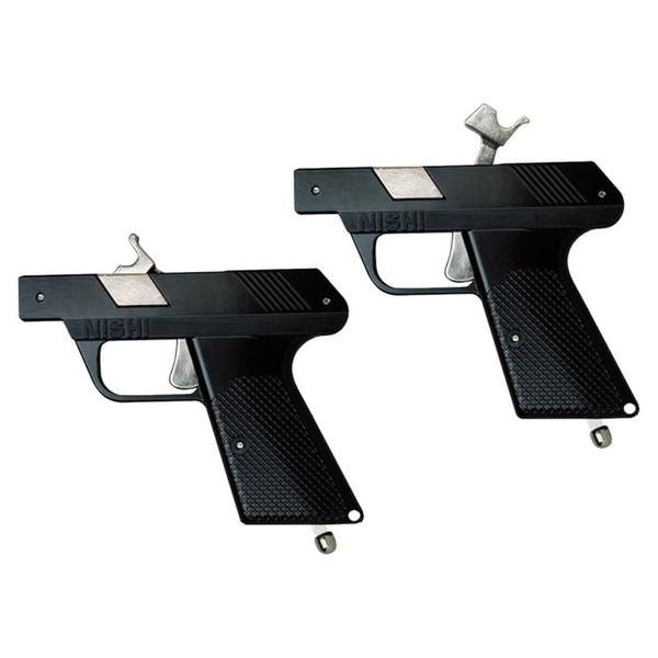 商品の特徴スタート合図（音）用の単発式ピストルです。別売の紙雷管をホルダーに入れ、引き金を引くと紙雷管を叩き、破裂します。撃鉄強度調節レバーの調整により、撃鉄が紙雷管を叩く強さを変えることができます。商品スペック材　質 アルミダイキャストサ...