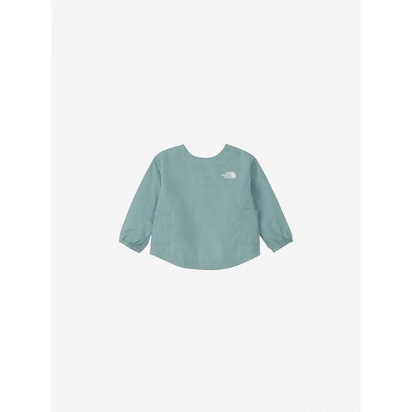 土遊びや収穫体験など、土や水に触れるシーンで活躍するスモックのベビーモデル。一方がクルーネック、反対側は着脱が簡単なドットボタンのVネック仕様で、どちらを前にしても着用ができます。軽くて丈夫なナイロン生地に、はっ水加工を施しています。洗濯も...