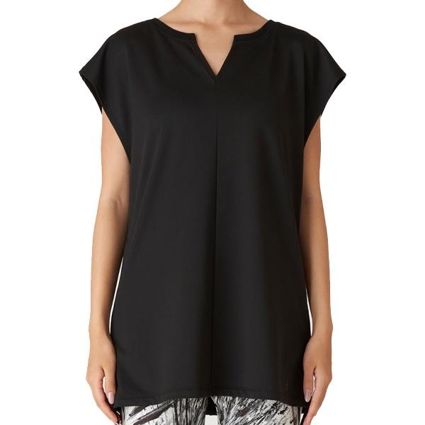 ゆったりしたリラックスなフィット感。紐をしぼって、丈のアレンジ可能。ゆったりとしたサイズ感のロング丈トップス。ウエストラインを拾わないデザインと、ヒップラインをかくせるロング丈のアイテムです。使い勝手の良いスウェット素材に「遠赤外線」「マイ...