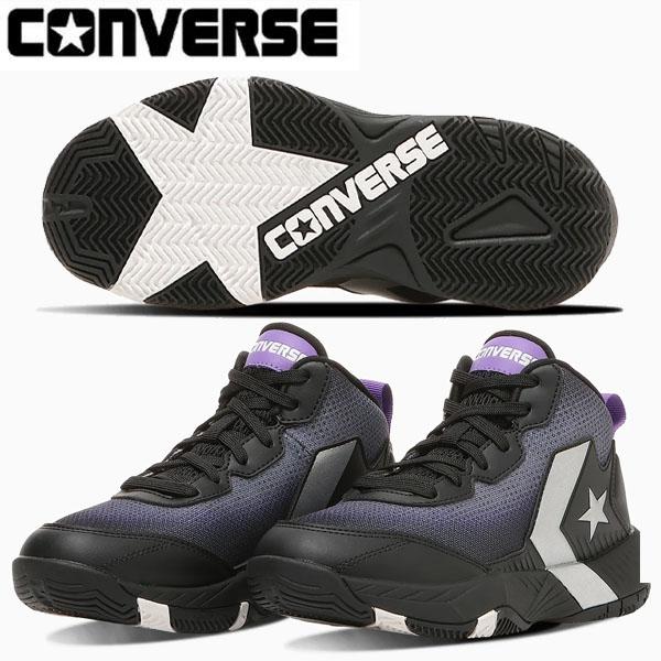 CONVERSE BASKETBALLのジュニア向けモデル。富樫勇樹選手のシグネチャーモデル「CONS UNAVERAGE MID」のデザインイメージを受け継ぎながら、ジュニア世代に適した設計を採用。アッパーには軽量なダブルラッセルメッシュ...