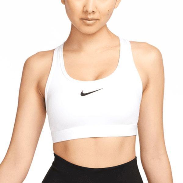 運動中も パッドがずれることはありません。 このスウッシュ ブラはパッドを縫い込んで固定したデザイン。ずれや折り曲げを心配することなくハードに運動できます。 ワークアウトやダンスクラスに最適。ミディアムサポートで快適に包み込み、ずれを防止し...