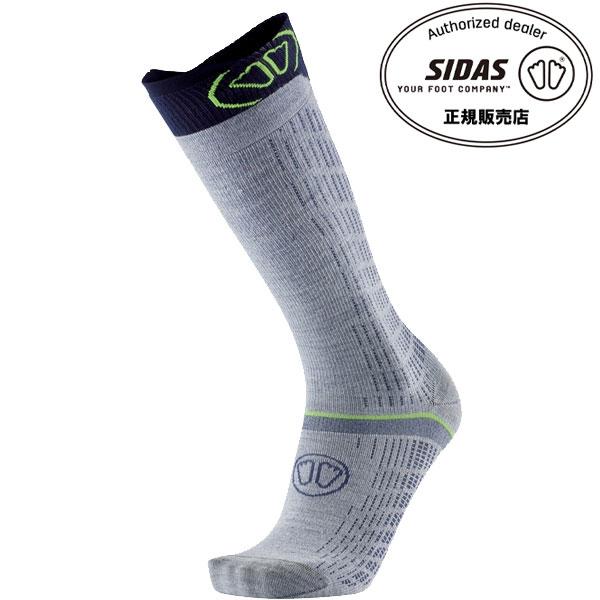 高配合のメリノウールとフィット感の絶妙なバランス●脛と足の甲周りのフィット感を高め、快適性をコントロール性を向上●甲から足裏を囲むシリコングリップが密着度を向上、パワーを逃がさず伝達●配合率を高めたメリノウールは、薄くても十分な暖かさと吸湿...