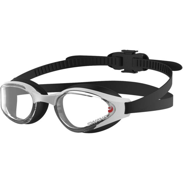 ASCENDER 競泳向けレーシングモデル。流水抵抗の低減を実現した「カーブレンズ」クッション付モデル。くもり止め効果長持ち4倍の「PREMIUN ANTI−FOG」を採用。飛び込みやターンでブレない3Dクッション付レーシングゴーグル。◯ゴ...