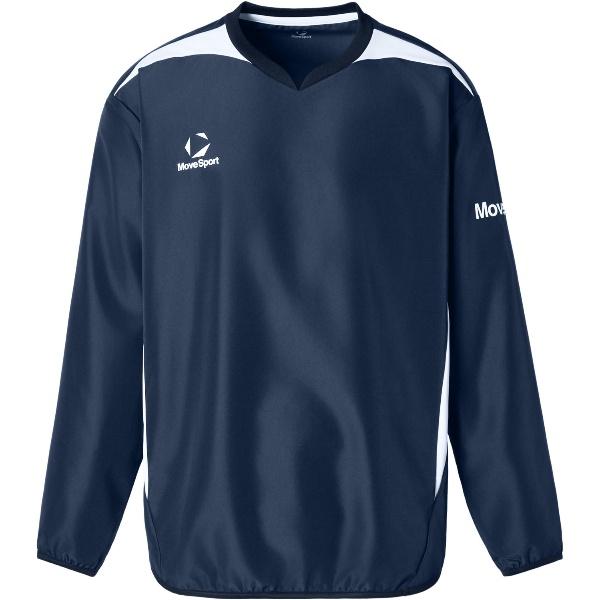 袖部分のプリントがデザインポイントの長袖ピステ(ウィンドジャック)です。◯ピステシャツポリエステル100%、肩・脇・袖下切替/ポリエステル100%ベトナム【02704000000000000】【03004040000000000】