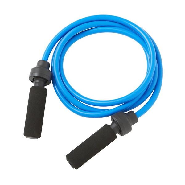 商品の特徴肉厚の素材を採用したトレーニング用とびなわです。グリップとロープの間にある回転子により、ロープの回転スピードをスムーズにしています。ウオームアップやサーキットトレーニングにもおすすめです。商品スペック材　質 （ロープ）PVC、（取...