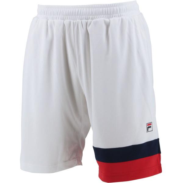 アシンメトリーデザインがポイントのFILAらしい配色のゲームショーツです。◯ショートパンツ素材：メッシュ（ポリエステル100％）機能：吸水速乾、UV原産国：中国【02702000000000000】【03006331000000000】