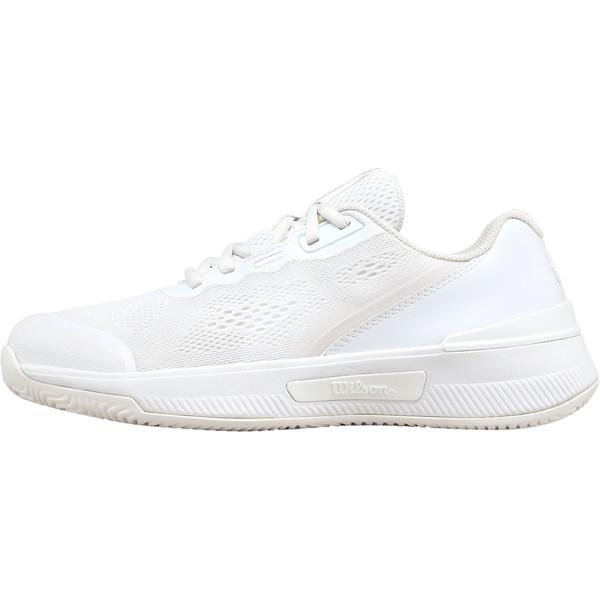 INTRIGUEは女性プレーヤーのために作られたテニスシューズです。ゲームを通して軽やかに走り続けられることをコンセプトに、女性特有の足型、求められる機能、プレースタイルを考えて設計されています。高いクッション性と反発力を備えたINTRIG...