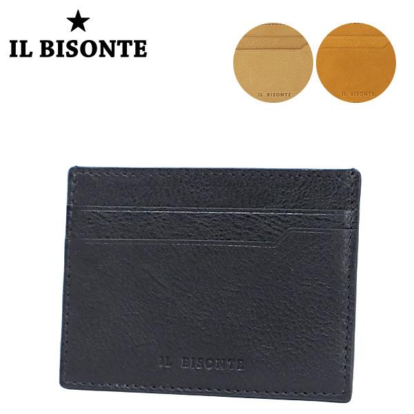 IL BISONTE イルビゾンテ CARD CASE SCC094 POX001 カードケース商品説明上質なレザーを使用したカードケース。シンプルなデザインに型押しのロゴが目を惹きます。使うほどに馴染み自分だけのカラーになる経年変化をお楽...