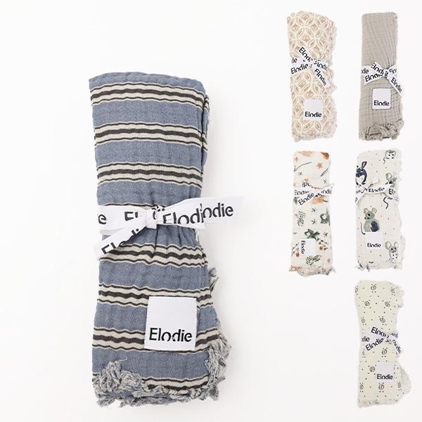 商品説明2重のコットン100％で仕上げた、肌触りのいいブランケット。おくるみより厚手で、お昼寝やお出かけの肌掛けにとっても快適。ブランド名Elodie （エロディ）商品名Soft Cotton Blanket ブランケットタオル 肌掛け 出...