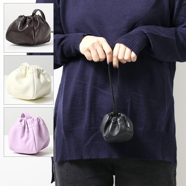 JIL SANDER ジルサンダー RIPPL Hand Bag リップル ミニハンドバッグ レザー ロゴ レディース J08WD0031 P4845商品説明コロンとしたフォルムが愛らしいミニハンドバッグ。ゴム開閉で中身が出にくくなっている...