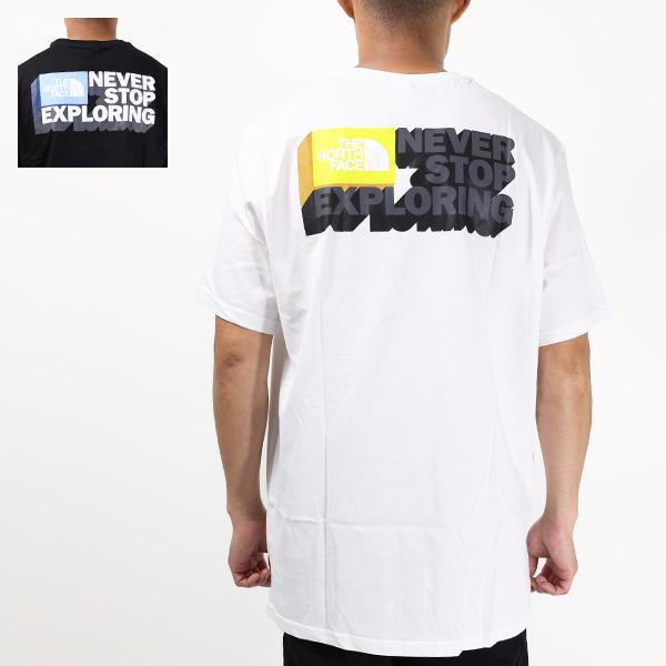 【ネコポス配送：1点まで】ノースフェイス NSE GRAPHIC TEE Tシャツ 半袖 ロゴ メンズ NF0A7R3B商品説明コットン素材を使用したクルーネック半袖Tシャツ。フロントのワンポイントのロゴと、バックの立体ロゴが存在感抜群。シ...