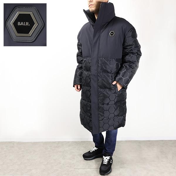 BALR ボーラー Dante Jacquard Long Puffer B ダウンコート ダウン ハイネック 中綿 ロゴ 防寒 冬 アウトドア メンズ1382.1008商品説明六角形のマークがあしらわれたダウンコート。ハイネックで首元を暖...