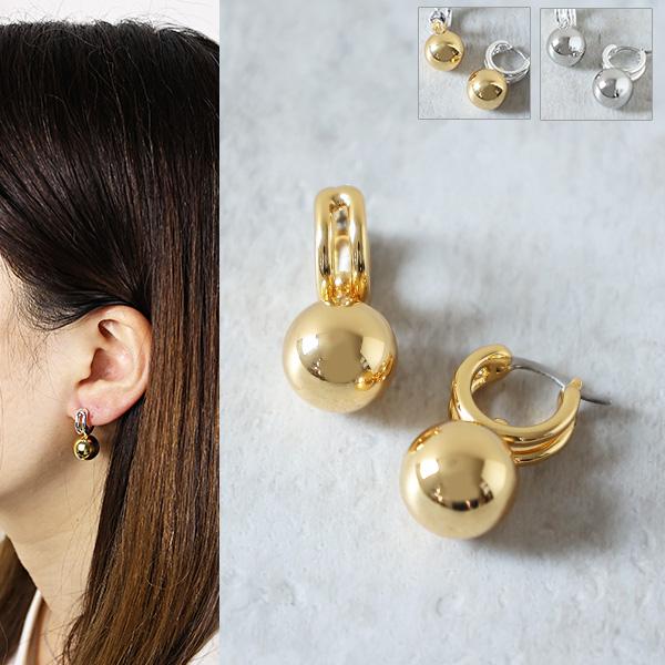 商品名Lyra Huggies Earrings ピアス ハギーピアス アクセサリー 両耳用 シルバー ゴールド シンプル レディース ［JB3381］色・柄Silver ：シルバーGold ：ゴールドTwo-Tone ：シルバー/ゴールド...