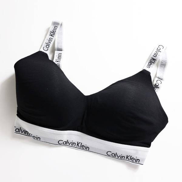 【 Calvin Klein カルバンクライン Modern Cotton Lightly Lined Bralette モダンコットン ライトリー ラインド ブラレット QF7060 】身体に密着しつつ、締め付けすぎないサポート力を発揮す...