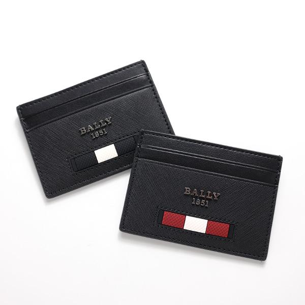 【 BALLY バリー BHAR Card Case カードケース 603231 25893 】ブランドを象徴する配色ストライプとメタルロゴが特徴的なレザー製カードケース。名刺やカード類、少額の現金を収納でき、必要最小限の機能を備えています...