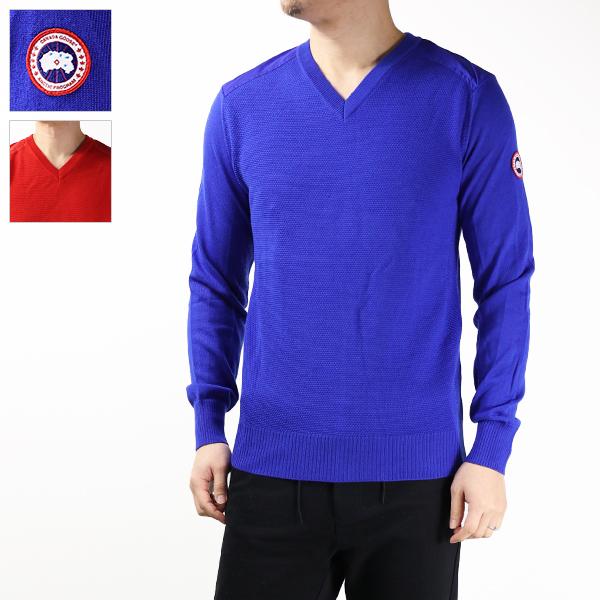 【 CANADA GOOSE カナダグース MCLEOD V NECK SWEATER マクロード Vネック セーター 6865M 】非常に柔らかく吸収性の高いメリノウールを使用した薄手のVネックセーター。防寒性がありながらも通気性に優れ、...