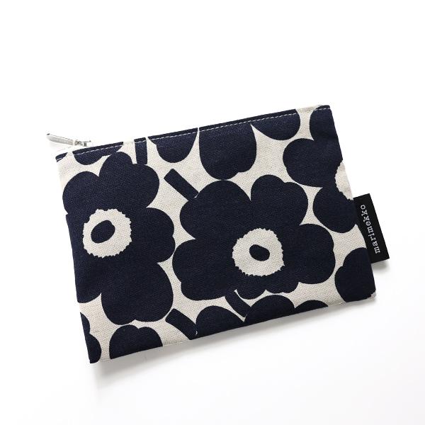 【 marimekko マリメッコ Kaika Mini Unikko Pouch  070529 ミニ ウニッコ ポーチ 】花をモチーフにした「Unikko(ウニッコ)」プリントが印象的なポーチ。小物をまとめるのにちょうど良いサイズ感で、...