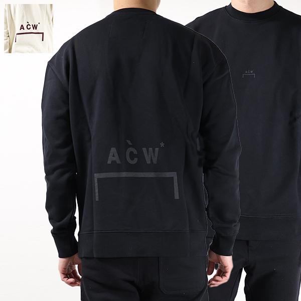 【 A Cold Wall ア コールド ウォール Logo Crewneck Sweatshirts ロゴ クルーネック スウェットシャツ ACW-MW001WHL 】コットン素材を使用したスウェットシャツ。胸元とバックに施されたロゴがア...