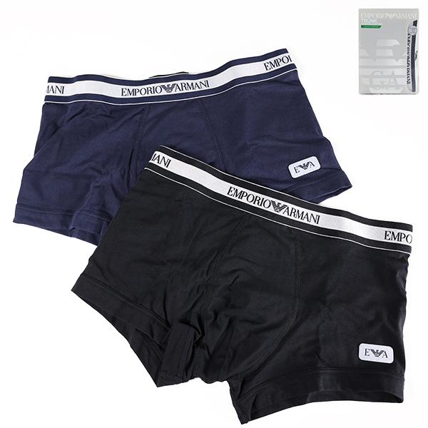 【 EMPORIO ARMANI エンポリオ アルマーニ Cotton Flexible Boxer Trunk コットン フレキシブル ボクサー トランク 111389 3F512 】ソフトな肌触りのコットン素材を使用したボクサーパンツ。...