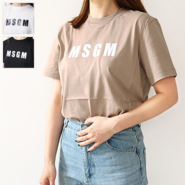 【 MSGM エムエスジーエム Logo T-Shirts ロゴ Tシャツ 3641MDM92 247002 】フロントにロゴプリントを施したベーシックなデザインの半袖Tシャツ。コーディネートを選ばずお使いいただけるので、汎用性の高い一枚で...