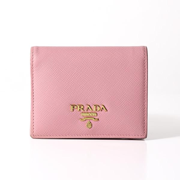 【LaG ヴィンテージ】PRADA プラダ 二つ折り財布 Bi-Fold Wallet 1MV204 ZLP 【商品ランク】B【商品状態】日常使用していた使用感がある又は一部傷・汚れがある中古品・全体黒ずみ・角スレ・小銭入れ使用感あり上質で...