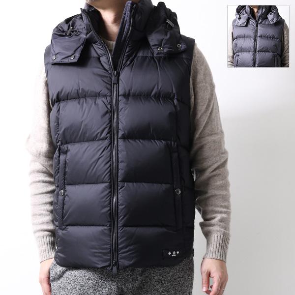 【 TATRAS タトラス ダウンベスト POSEIDONE Down Vest ポセイドーネ MTAT23A4842-D 】やや広めのステッチでレトロ感を演出しつつ、コンパクトなサイズ感で都会的な表情に仕上げたダウンベスト「POSEIDO...