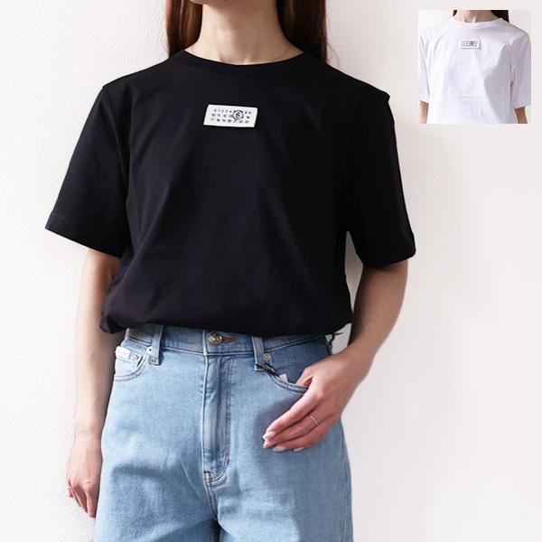 MM6 エムエムシックス キッズ Tシャツ Logo T-Shirts M61022 MM04I レディース ガールズ 半袖 カットソー クルーネック ロゴT【大人もOK】■商品説明フロントにナンバーロゴパッチをあしらった半袖Tシャツ。背面...