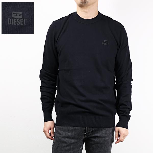 DIESEL ディーゼル ニット Logo Crew Nack Sweater A10233 RLXKB メンズ セーター クルーネック 長袖 コットン ロゴ■商品説明胸元のロゴがさりげないアクセントになったコットンニット。ネックライン・袖...