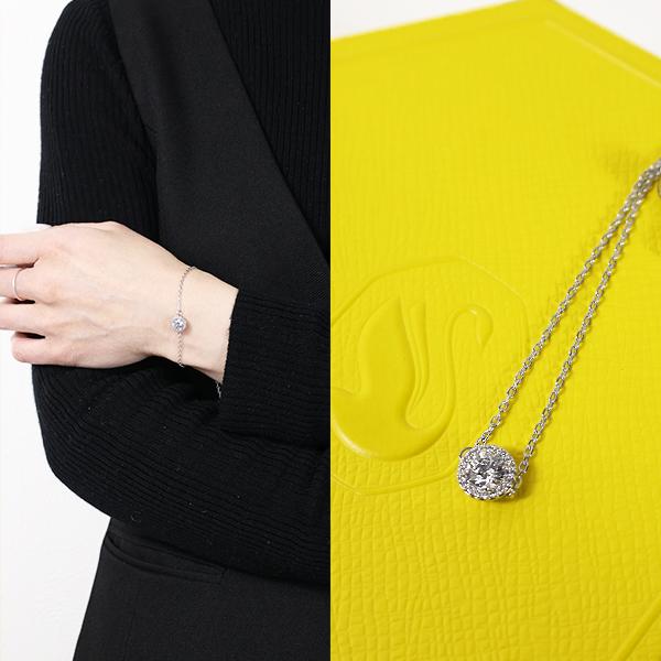 SWAROVSKI スワロフスキー ブレスレット Una Angelic Bracelet ウナ エンジェリック 5636266 レディース バングル ラウンドカット クリスタル アクセサリー■商品説明SWAROVSKIの「Una Ange...