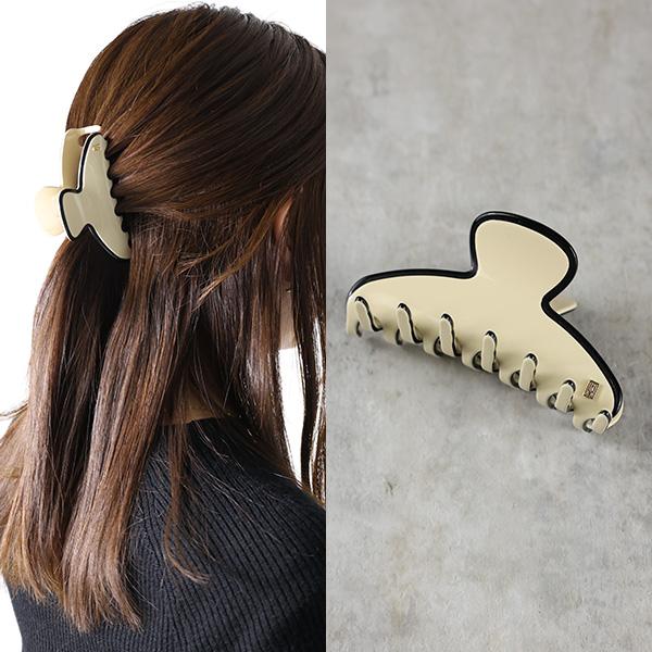 Alexandre de Paris アレクサンドルドゥパリ ヘアクリップ LISERAI MEDIUM CLIP リズレ ACCM-14278-03 レディース ヘアアクセサリー 髪留め M商品説明縁取りラインが都会的で洗練された印象を与...