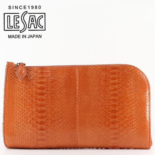 ＊当店はLE'SAC（レザック）の正規販売店です。こちらのモデルは正規取扱店LE'SAC社より入荷しております。【LE'SAC（レザック）】希少価値の高いアリゲーターやクロコダイルなどの高級エキゾチックレザーを取り扱うレザーブランド（LE'...
