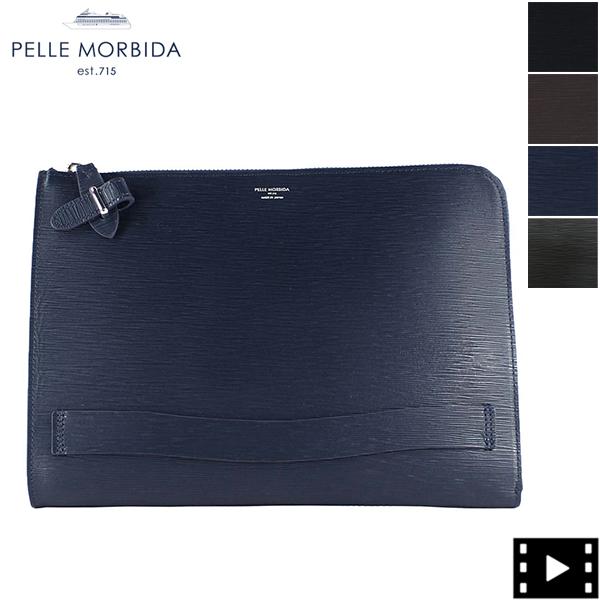【ペッレモルビダ クラッチバッグ CAPITANO キャピターノ 型押しレザー クラッチバッグ PELLE MORBIDA PMO-CA205】PELLE MORBIDA（ペッレモルビダ）より、キメ細やかなプリズムレザーを使用した、CA20...