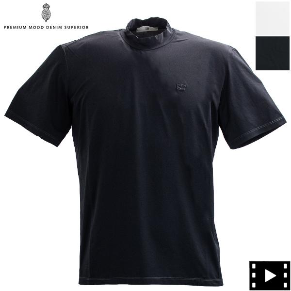 ＊当店は正規販売店です。【P.M.D.S. ピーエムディーエス】2015-16AWシーズンより、イタリア・ナポリを本拠地にスタートしたブランド。【ピーエムディーエス Tシャツ メンズ ハイパーストレッチ 半袖 モックネックTシャツ ゴルフウ...