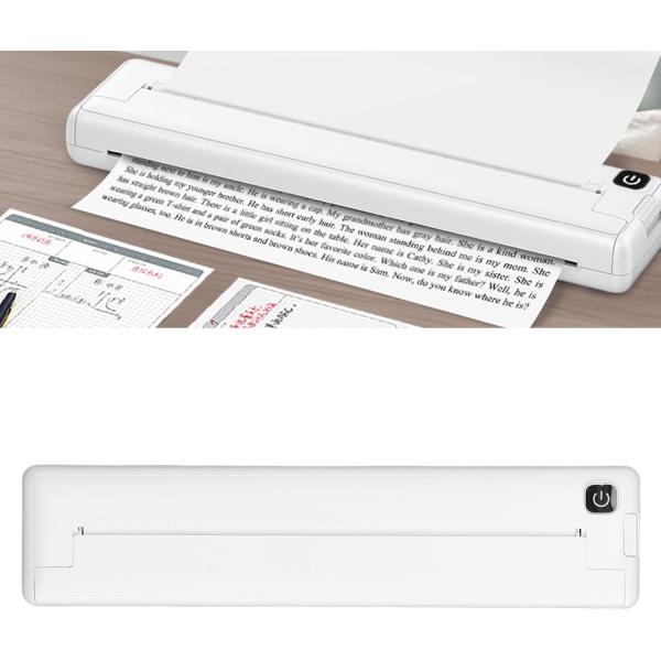 【使いやすい】経由で接続し、iprint APPをダウンロードするだけで、どこでも印刷を開始できます。【幅広い互換性】経由でiOSおよびスマートフォンと互換性があります。【大容量】充電式バッテリーを内蔵しており、A4感熱紙で90枚の連続印刷...