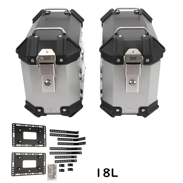 【発売日：2026年02月26日】【商品の説明】 商品状態：新品 カラー：ブラック、シルバー本体寸法：29*19.7*36cm(片側) 容量：18L(片側) 梱包サイズ：44*41*34.5cm；5.8kg 素材：アルミボディ+アルミニウム...