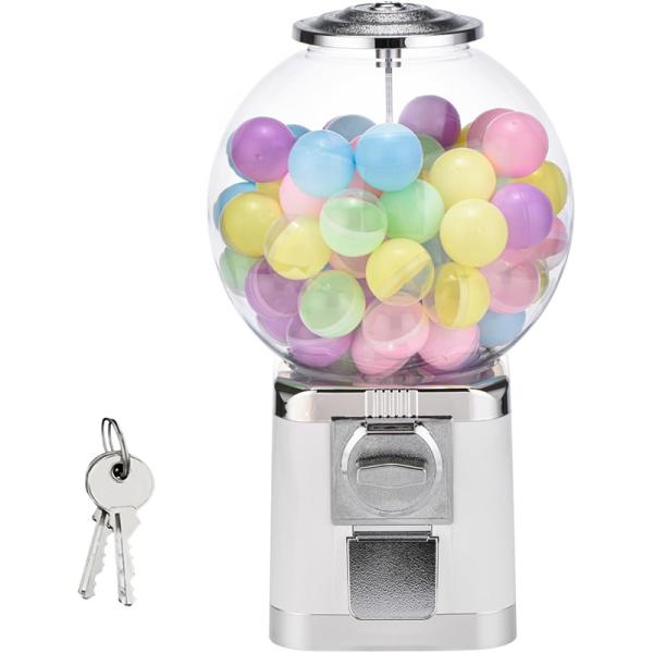 【発売日：2026年02月25日】大容量:サイズは28*28*48cmです、小型ながら、約100個の50mm丸型カプセルボールを収納できる大容量ホストです、 40mm-55mmのガシャポンのおもちゃのボールや小さなコーヒーカプセルをひねるこ...