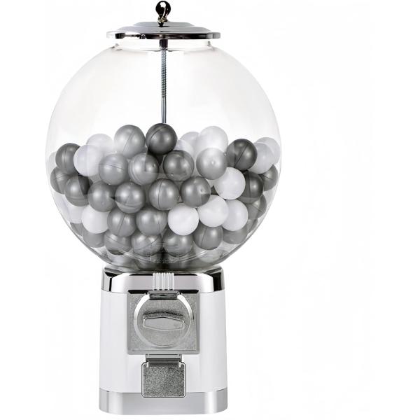 【発売日：2026年02月25日】大容量:サイズは28*28*48cmです、小型ながら、約260個の28-32mm丸型カプセルボールを収納できる大容量ホストです、25-35mmのガシャポンのおもちゃのボールや小さなコーヒーカプセルをひねるこ...