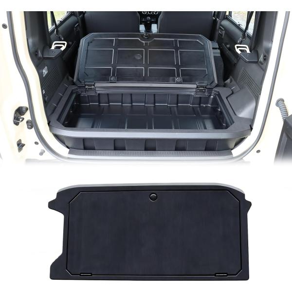 【発売日：2026年02月25日】オリジナル専用設計：ジムニーのスペース不足を補うために開発された専用ツールボックスです。後部スペースを有効活用し、収納力アップ＋ラゲッジ床面をかさ上げして、今後の車中泊やレジャー仕様への拡張にも最適です。ワ...