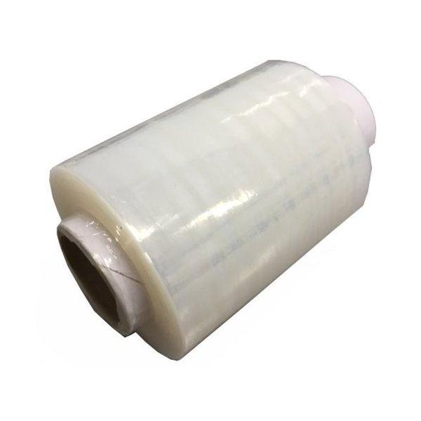 [当店品番]su004002[商品種別]ストレッチフィルム[大きさ・規格]サイズ：100mm×150m厚み：0.015mm（15ミクロン）[用途]PPバンドの代わりに結束用として、梱包補助具として、雑誌や新聞の取りまとめに[お届け手段]当社...