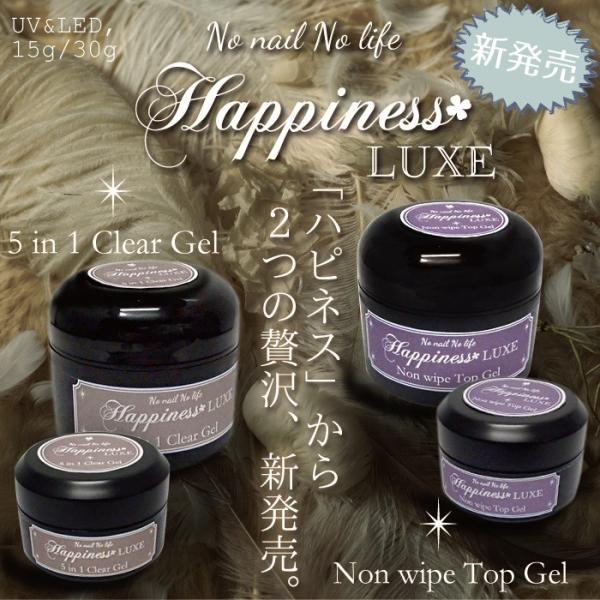 ■メール便送料無料（配送方法で、メール便を選択してください）　【注意】15ｇ入りと30ｇ入りのラインナップですが、この商品は30g入りです。■全国のネイルサロンでご愛用頂いている「Happiness」から、ネイリストの要望を詰め込んだ贅沢な...