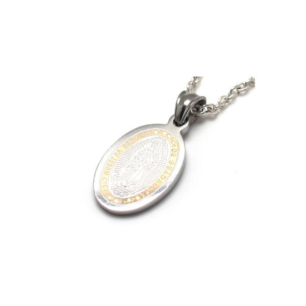 【注意：チェーンは付属しません。ペンダントトップのみです】■ご入金確認からお届け完了まで5日後です。お時間に余裕を持ってご注文されますよう、お願いいたします。　■「グアダルーペの聖母」のモチーフのメダイペンダント。メキシコで聖母マリアが人々...