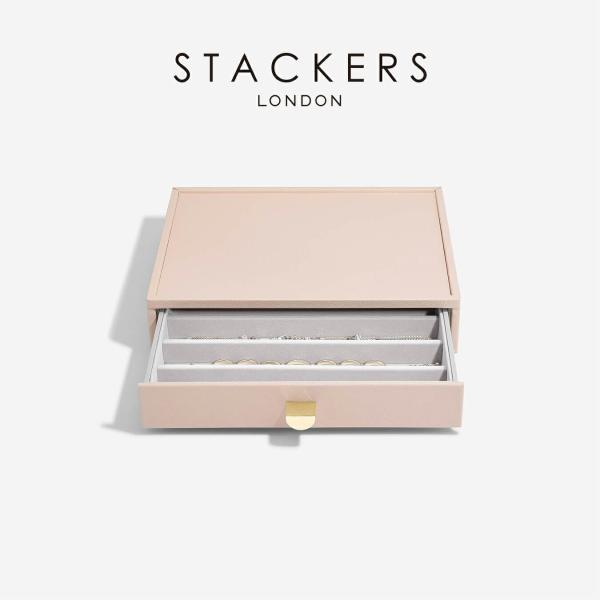 【STACKERS】ドロワー　ジュエリーケース 5sec  ブラッシュピンク　Blush Pink  引き出し　スタッカーズ